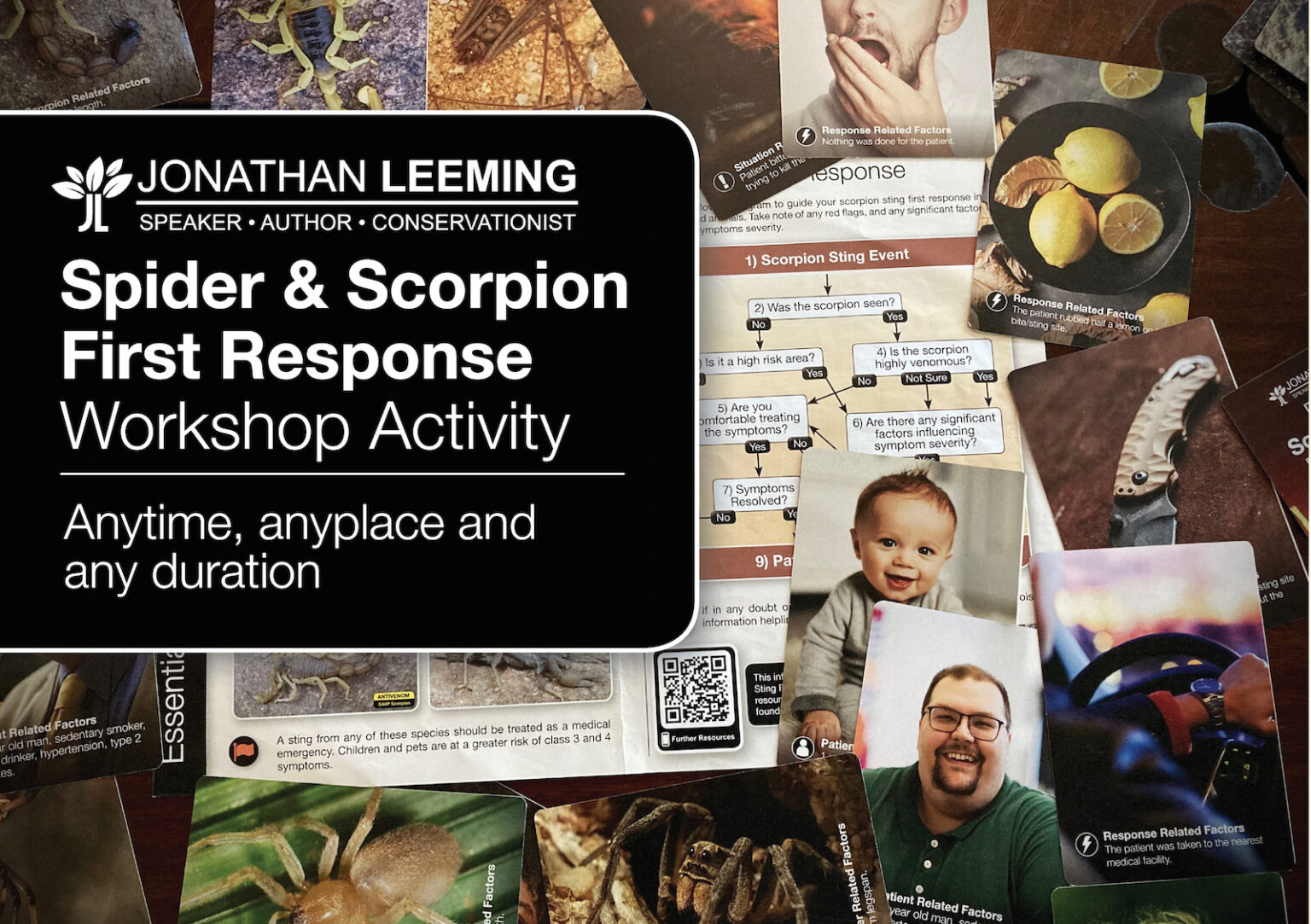 Spider Bite & Scorpion Sting First Aid Workshop by Jonathan Leeming